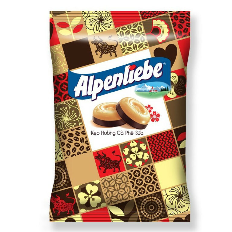 Alpenliebe Choco Mint 26g x 16 Rolls • Vietnam FMCG Exporter